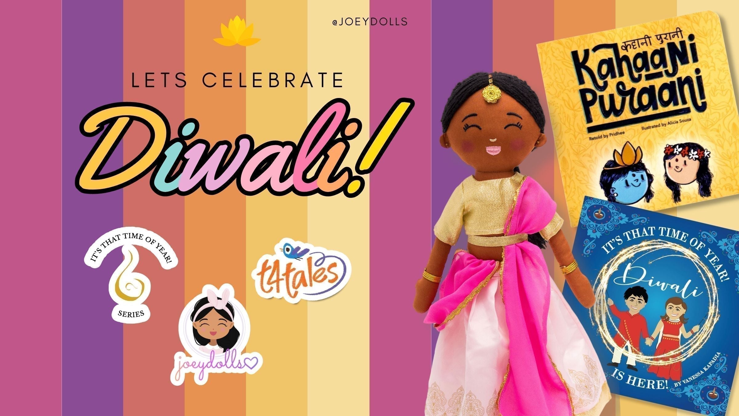 Celebrate Diwali with Kids: Special Bundles & Gifts! – Joeydolls