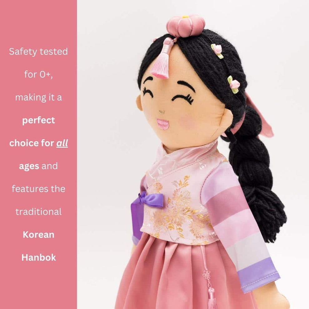 Korean Doll ‘Danbi’ – Joeydolls | Cultural, Soft & Wears Hanbok