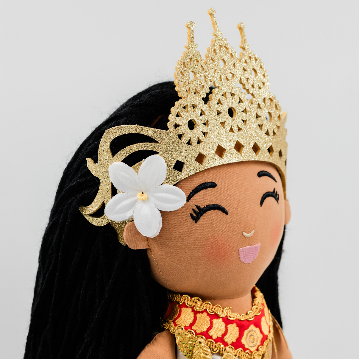 Cambodian Doll Soriya – 18" Cultural Khmer Plush Toy – Joeydolls