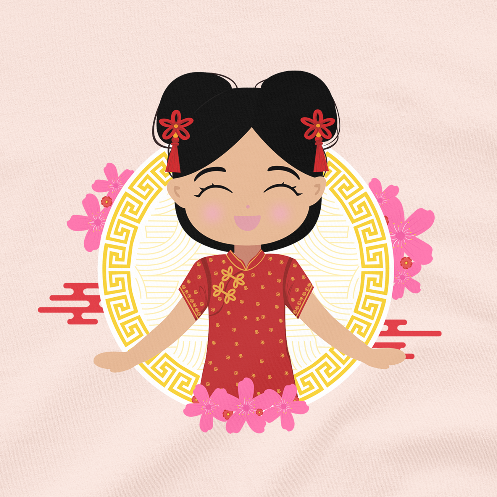 Chinese Cultural Baby & Kids Tee | Joeydolls Apparel