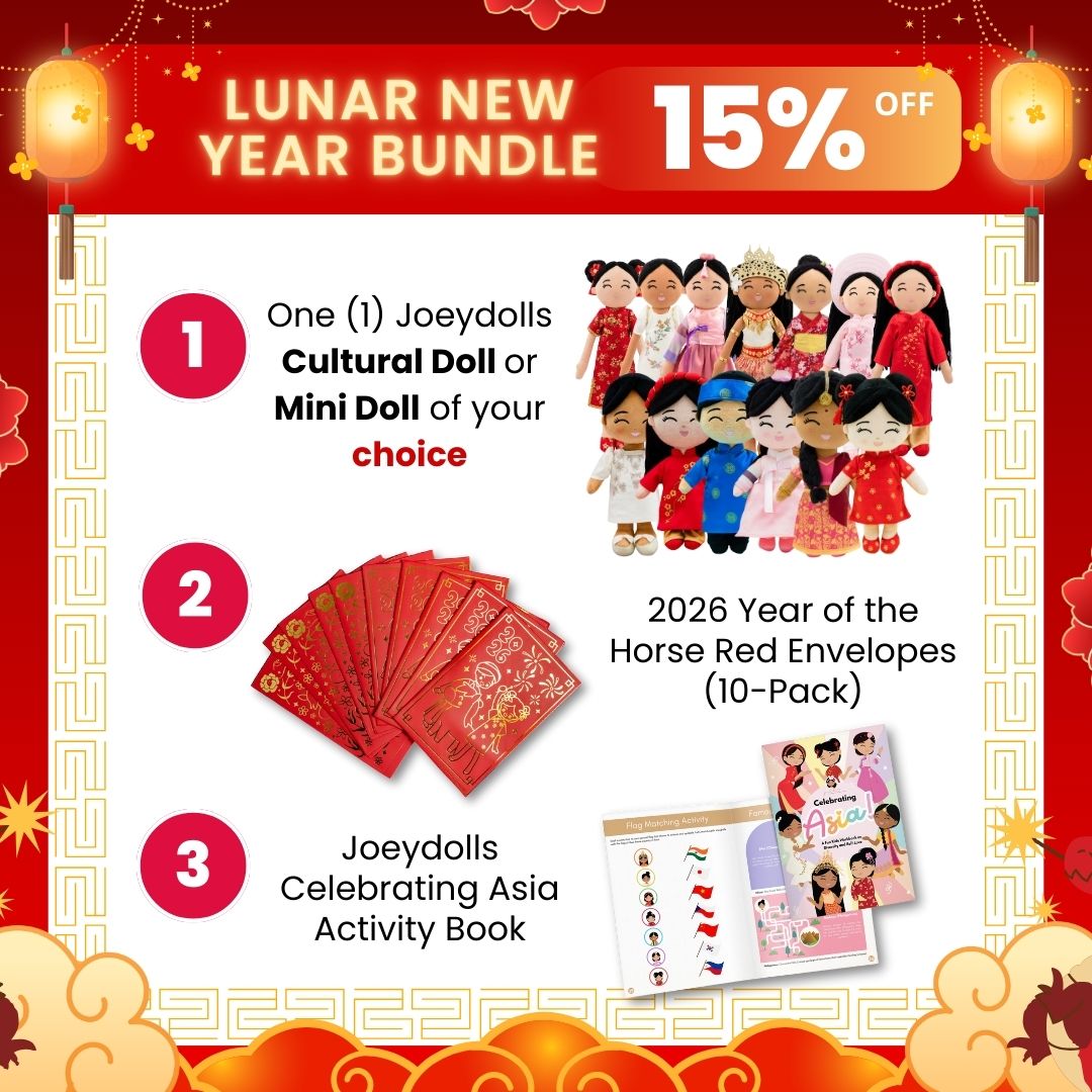 Lunar New Year Bundle for Kids | Cultural Dolls & Gifts – Joeydolls